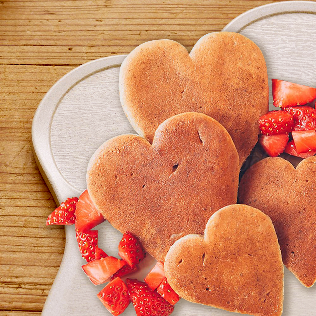 6 Heart-Shaped Breakfast
